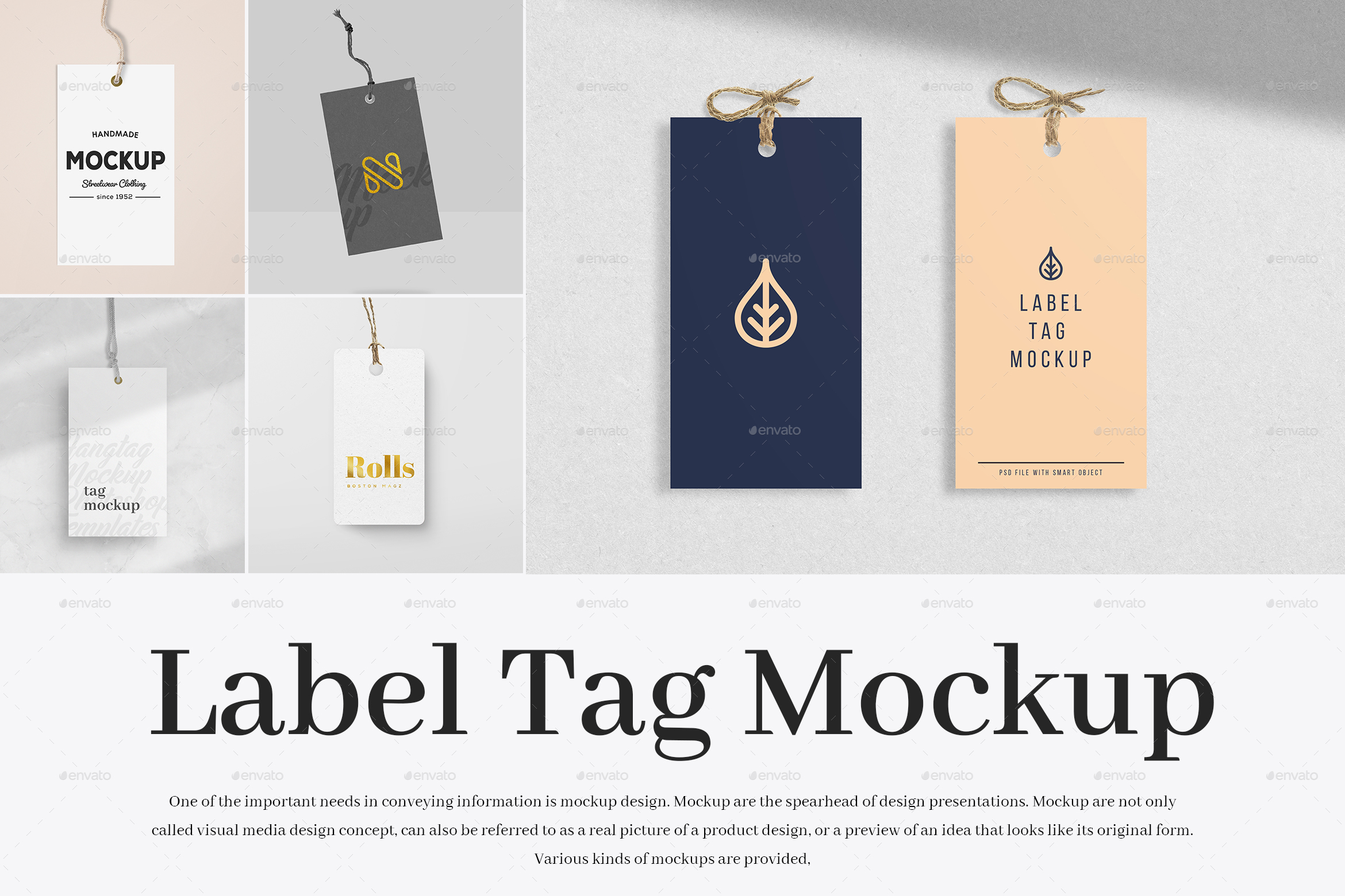 Tag Mockup, Graphics | GraphicRiver