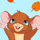 Happy fall mouse by Dazdraperma | GraphicRiver