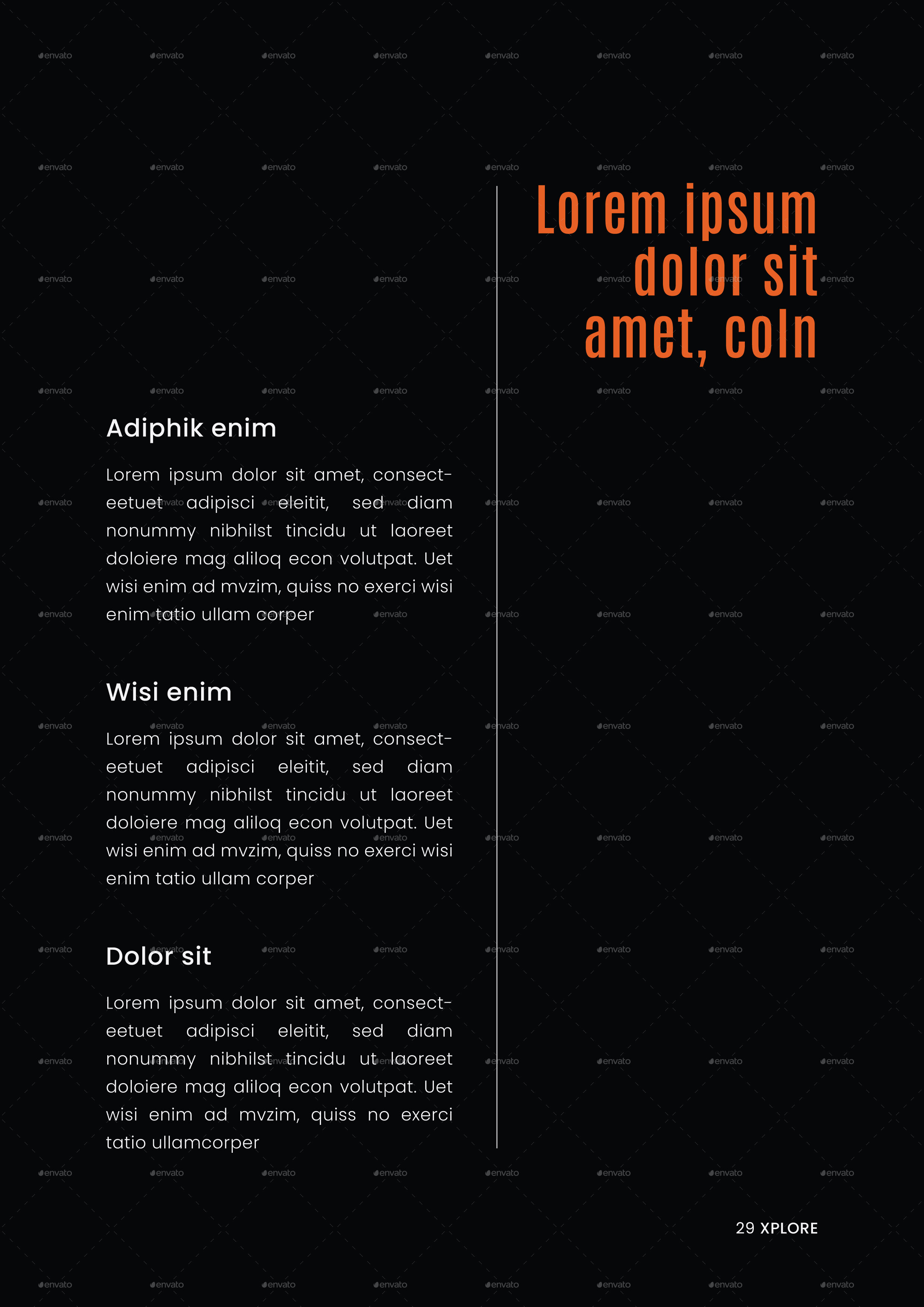 Xplore Magazine by Jump-Studio | GraphicRiver