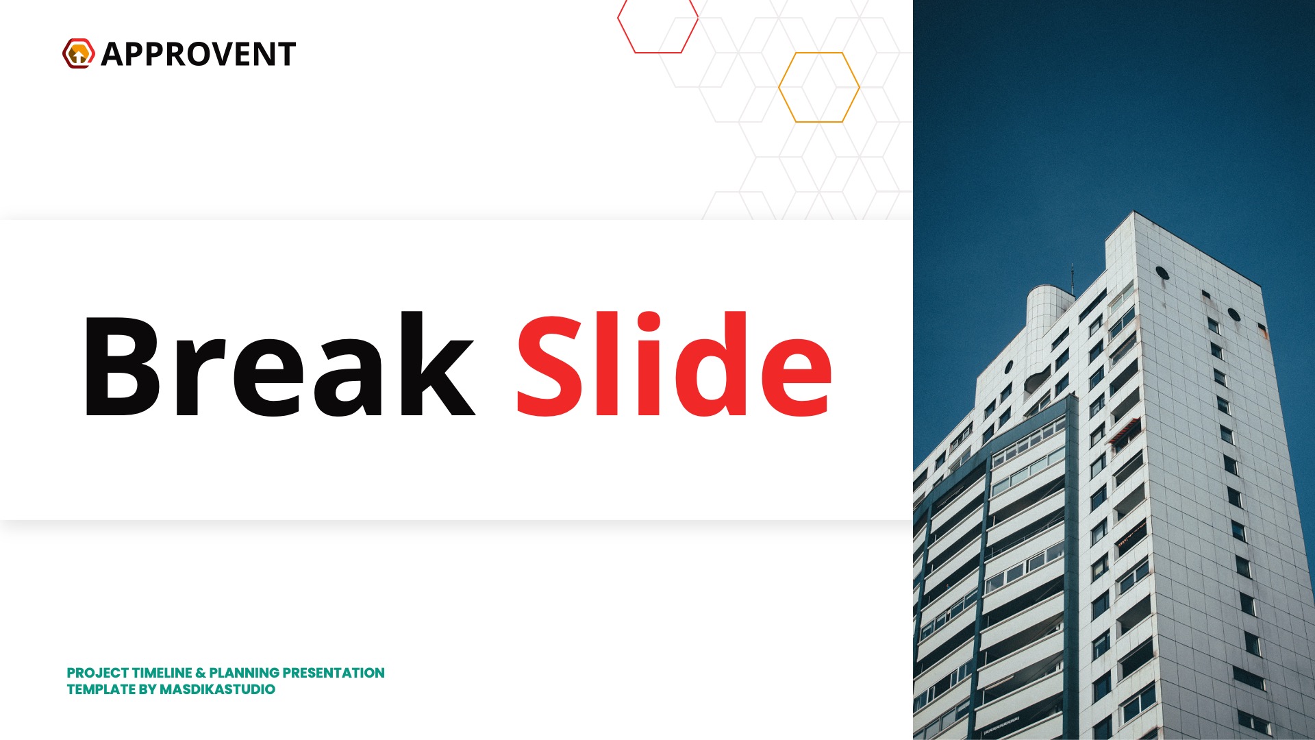 APPROVENT - Project Timeline & Planning Keynote Template by MasdikaStudio