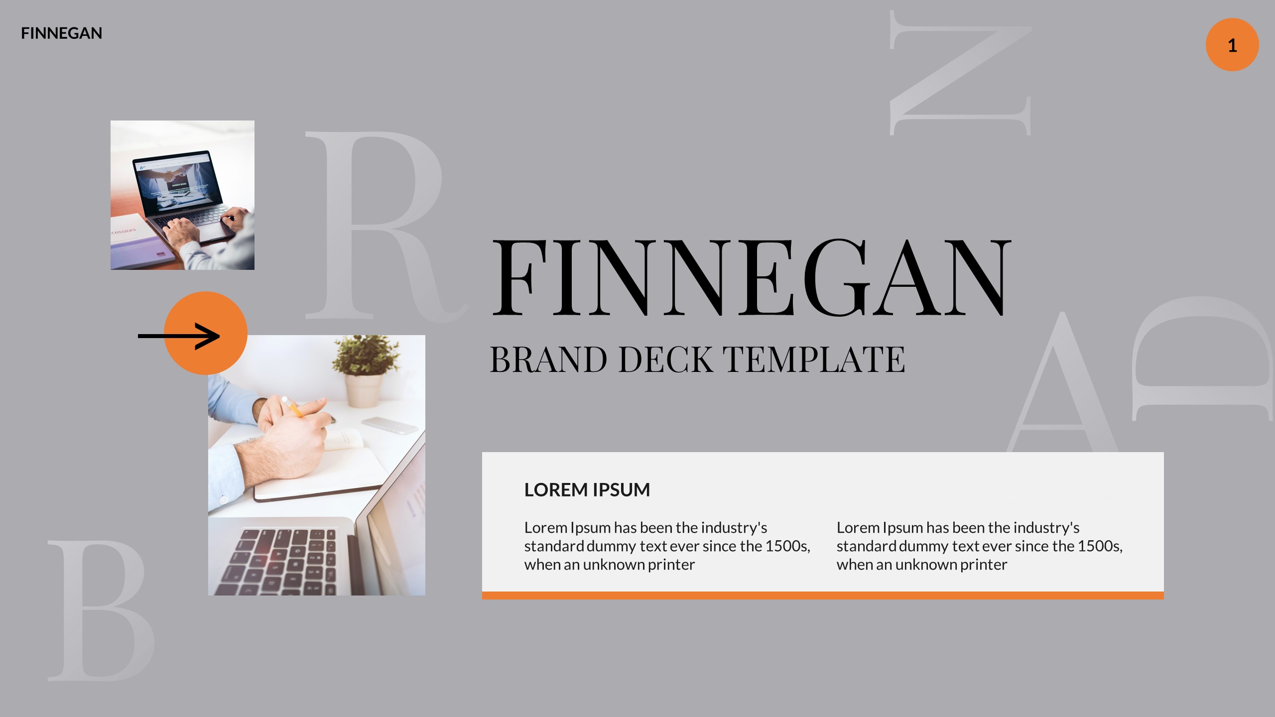 Brand Deck Template Google Slides Template, Presentation Templates