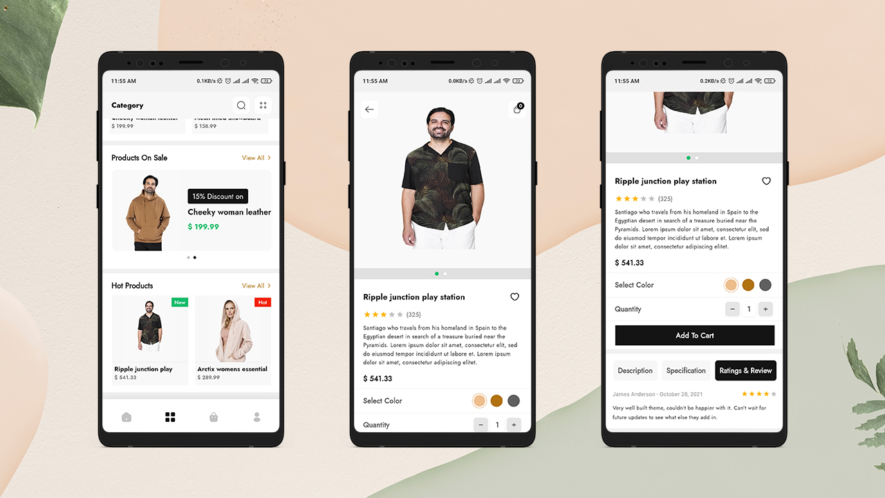Vaxim - Clothing Retail Online Shop Flutter App + Admin Dashboard by ...
