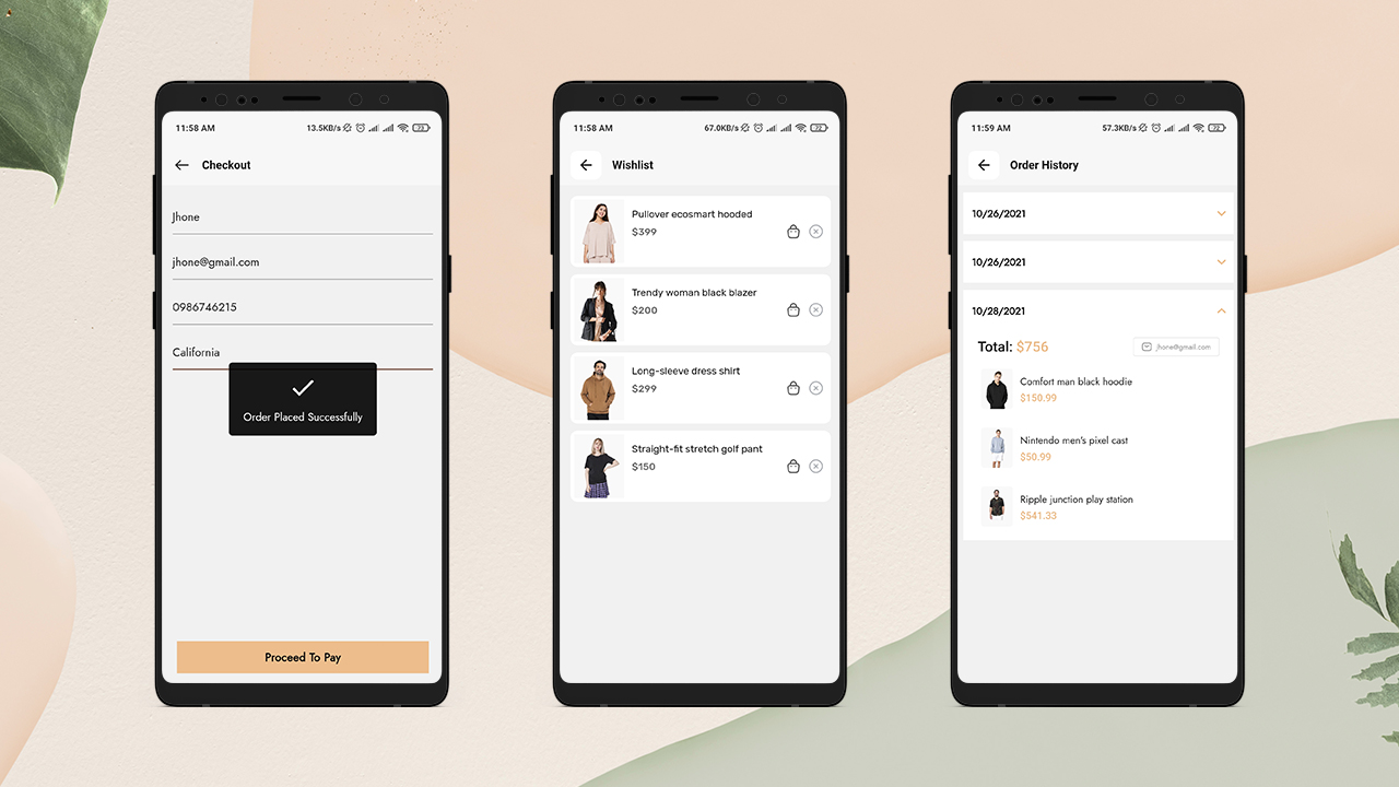 Vaxim - Clothing Retail Online Shop Flutter App + Admin Dashboard by ...