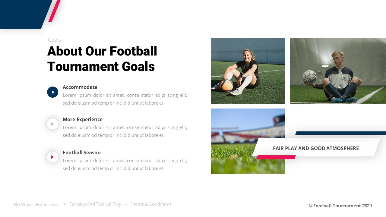 Football Tournament Google Slide Template by elmous | GraphicRiver