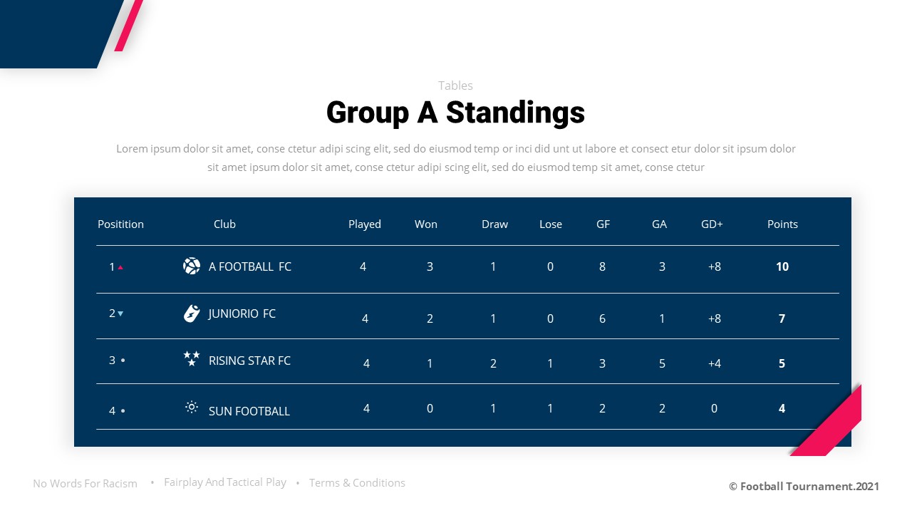 Football Tournament Powerpoint Template, Presentation Templates ...