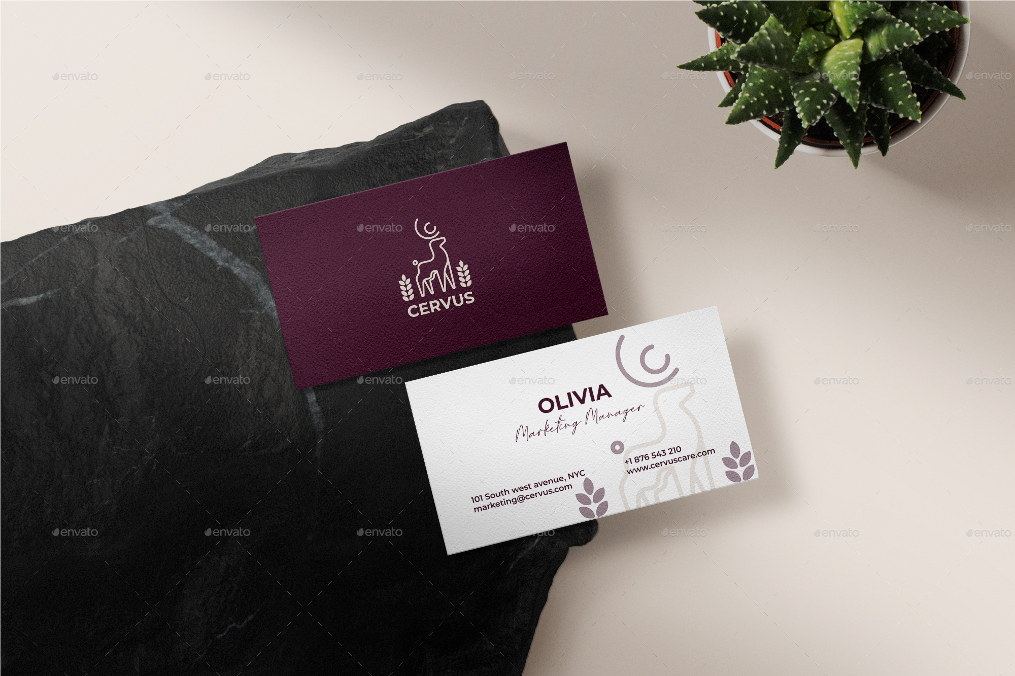 Cervus Deer Natural Logo Template, Logo Templates | GraphicRiver