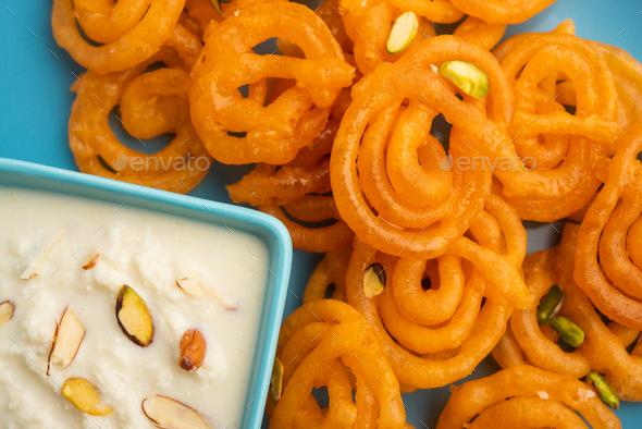 Rabri Jalebi or Rabdi Jilbi Stock Photo by stockimagefactory | PhotoDune