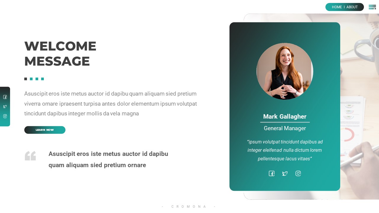 Cromona - Business Powerpoint Template, Presentation Templates ...