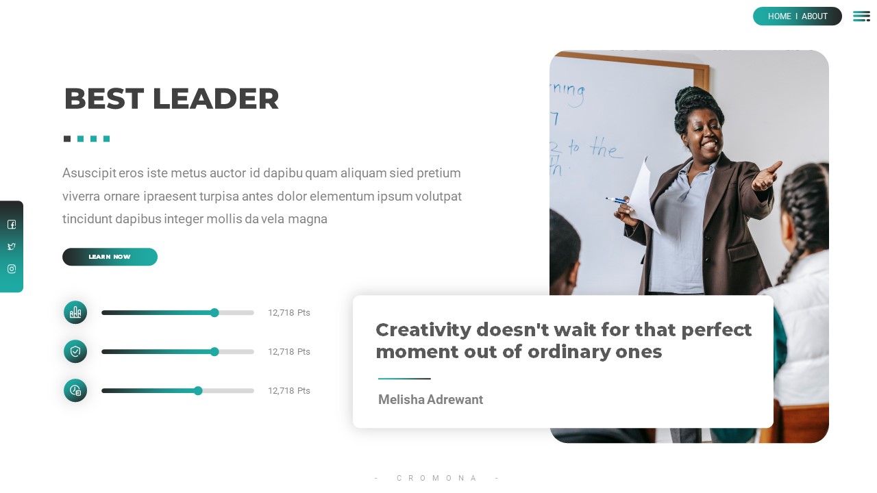 Cromona - Business Google Slides Template, Presentation Templates ...