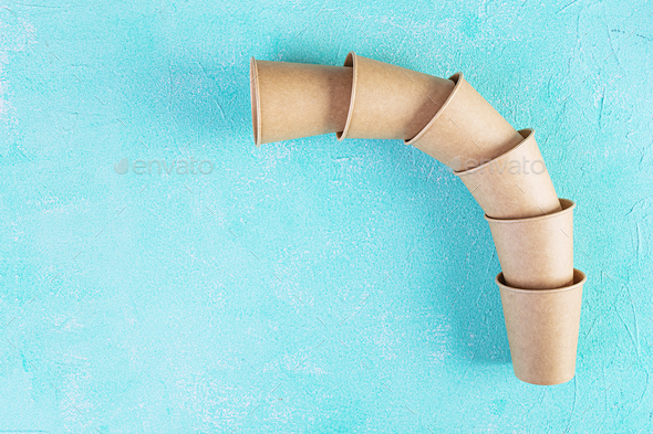 Concept recycle. Table serving with eco-friendly cutlery Stock Photo by ...