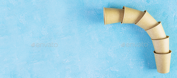 Concept recycle. Table serving with eco-friendly cutlery Stock Photo by ...