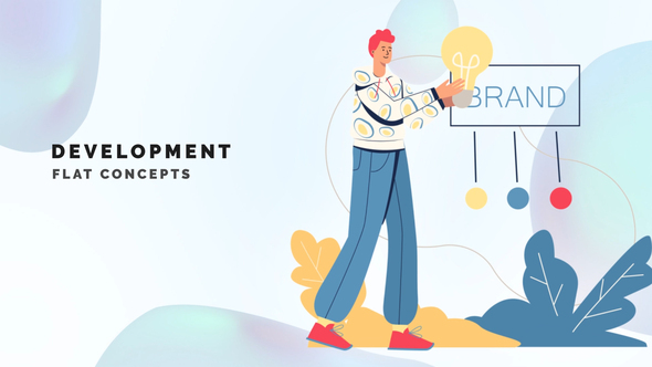 Development - Flat Concepts, After Effects Project Files | VideoHive
