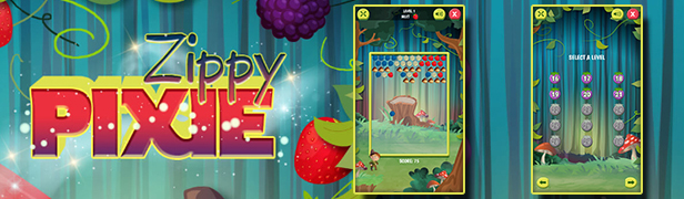 Zippy Pixie - HTML5 Puzzle Game by codethislab | CodeCanyon