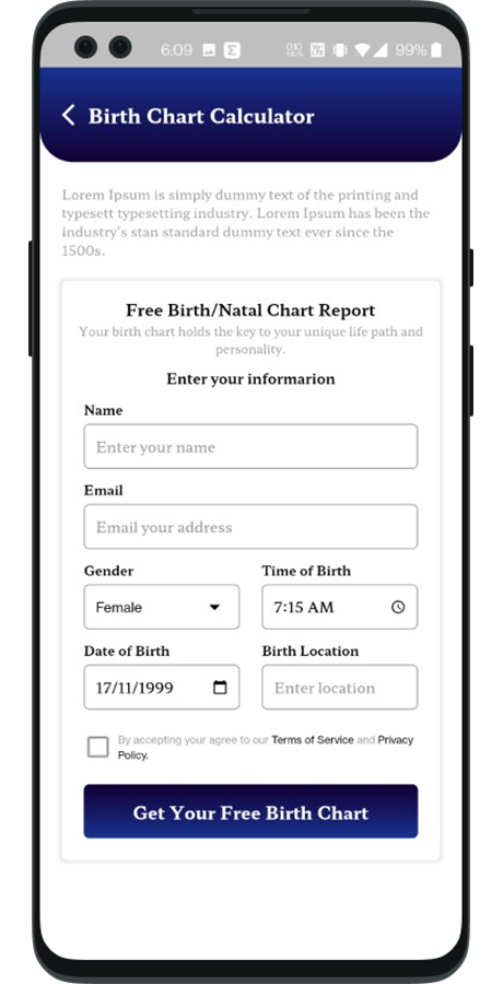 Astrology & Horoscope Android App Template+ iOS App Template | Flutter ...