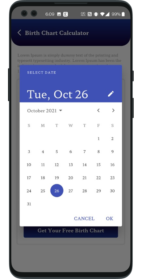 Astrology & Horoscope Android App Template+ iOS App Template | Flutter ...