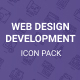 Web Design and Development Icon Pack, Icons | GraphicRiver