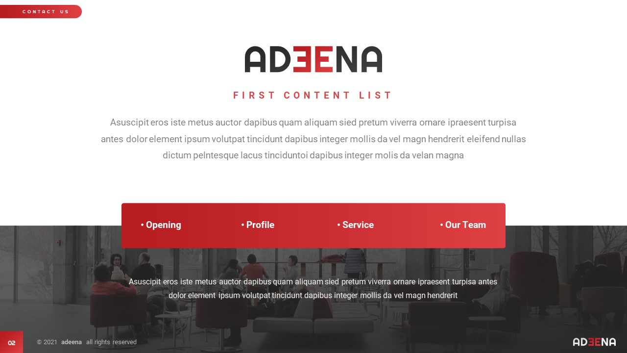 Adeena - Business Keynote Template, Presentation Templates | GraphicRiver