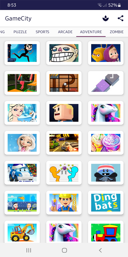 GameCity - Webview HTML5 Games App by DeveCity | CodeCanyon