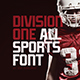Division One, Fonts | GraphicRiver