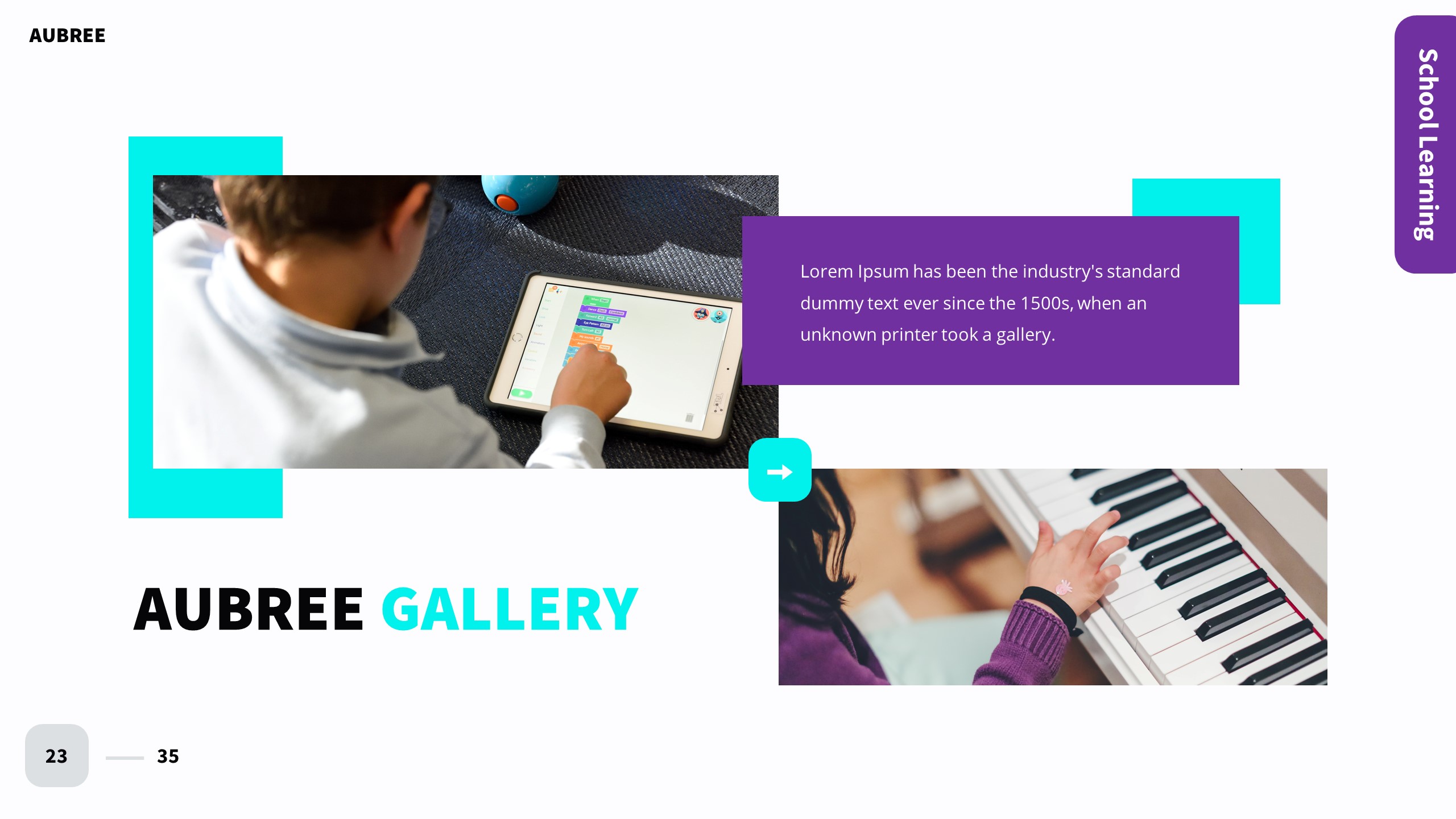 School Learning Google Slides Template, Presentation Templates ...