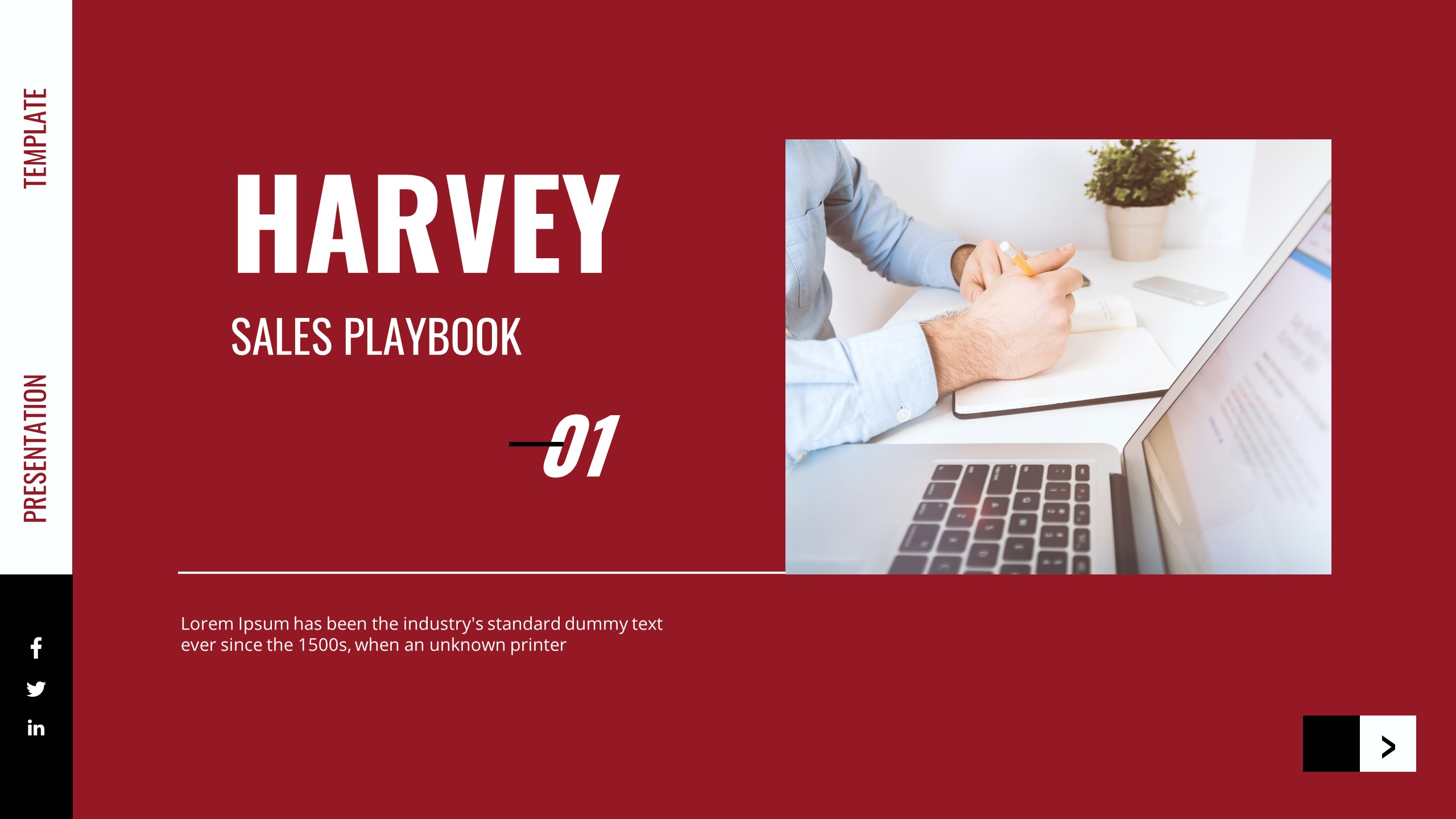 Sales Playbook Keynote Template by imoodev | GraphicRiver