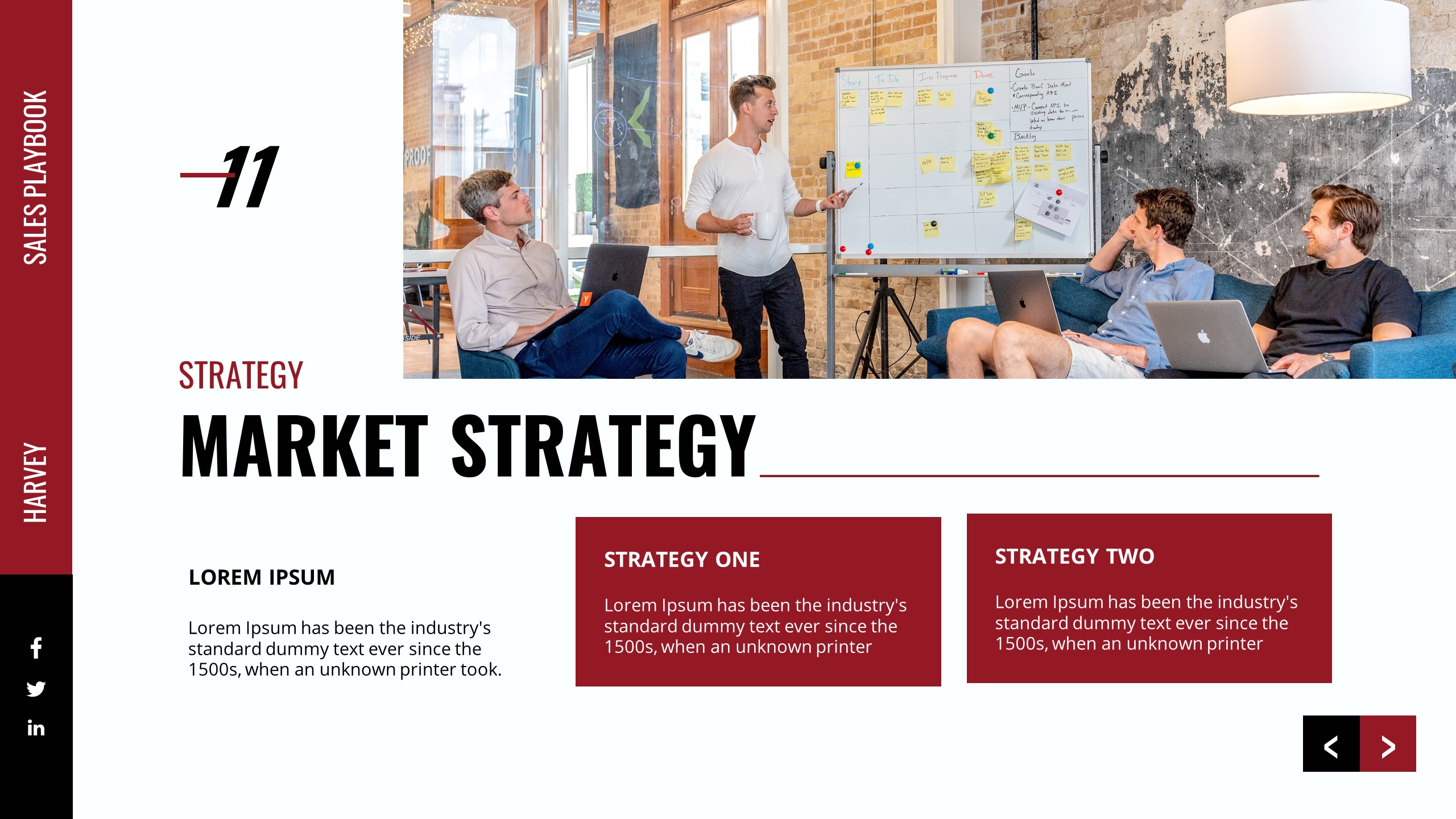 Sales Playbook Google Slides Template, Presentation Templates ...