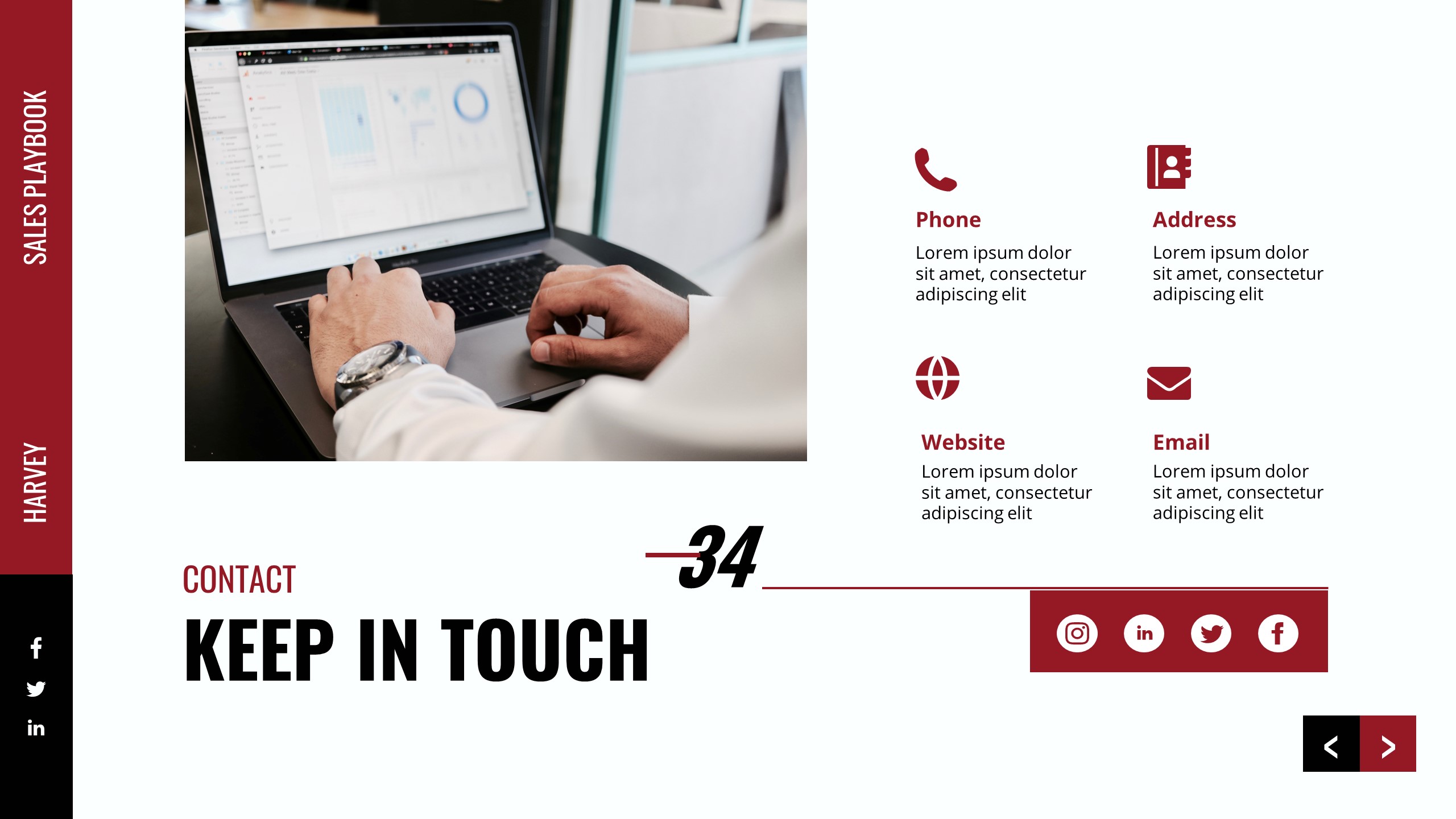 Sales Playbook Google Slides Template, Presentation Templates ...