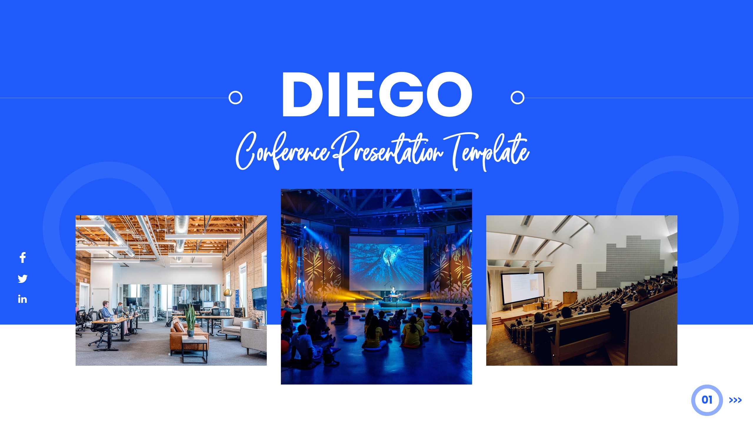 Conference Training Powerpoint Template, Presentation Templates ...