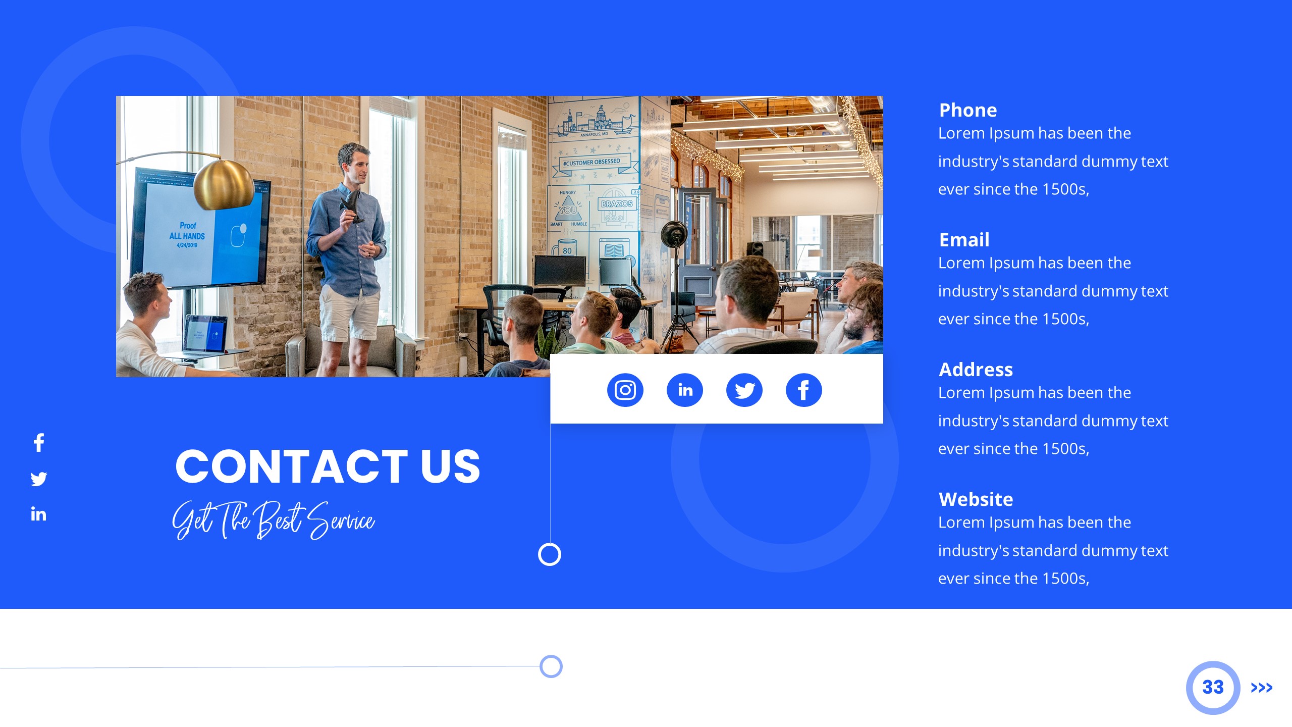Conference Training Google Slides Template, Presentation Templates
