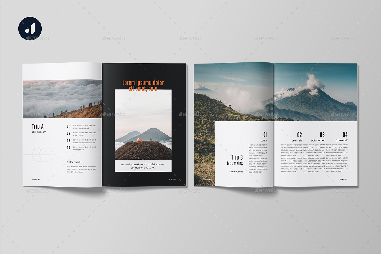 Xplore Magazine, Print Templates | GraphicRiver