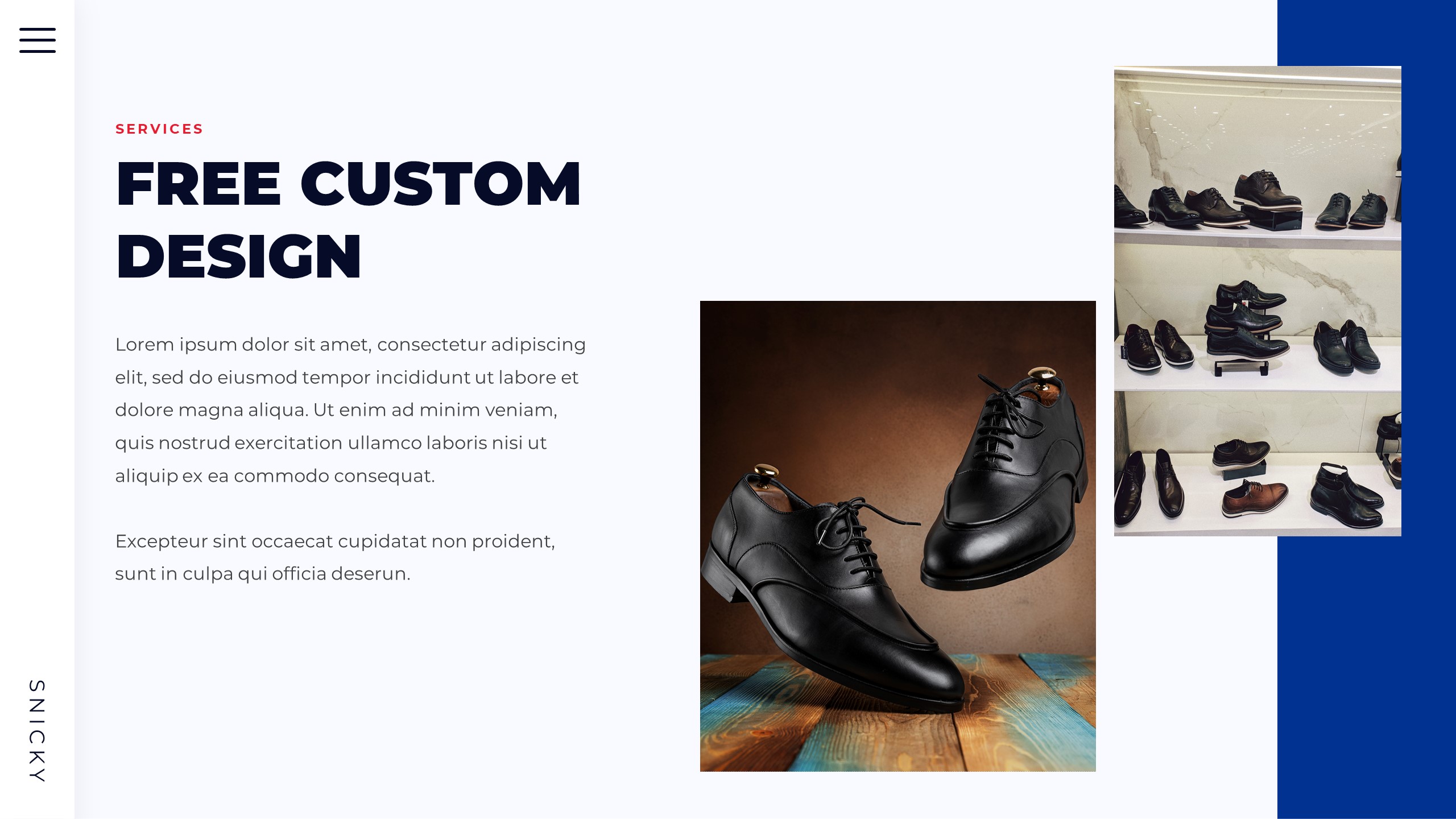 SNICKY - Shoes Factory & Sneakers Powerpoint Template, Presentation ...