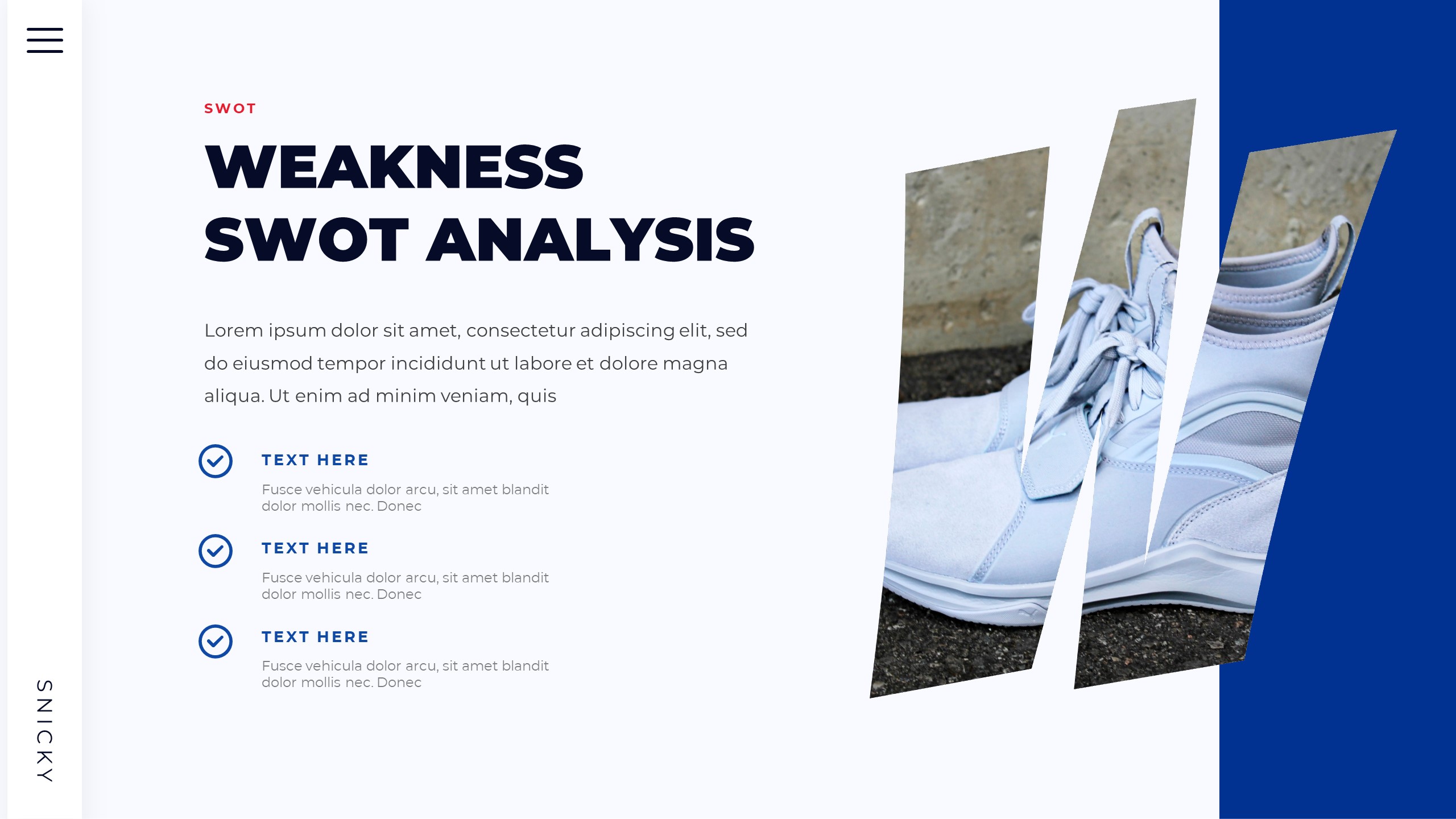 SNICKY - Shoes Factory & Sneakers Powerpoint Template, Presentation ...