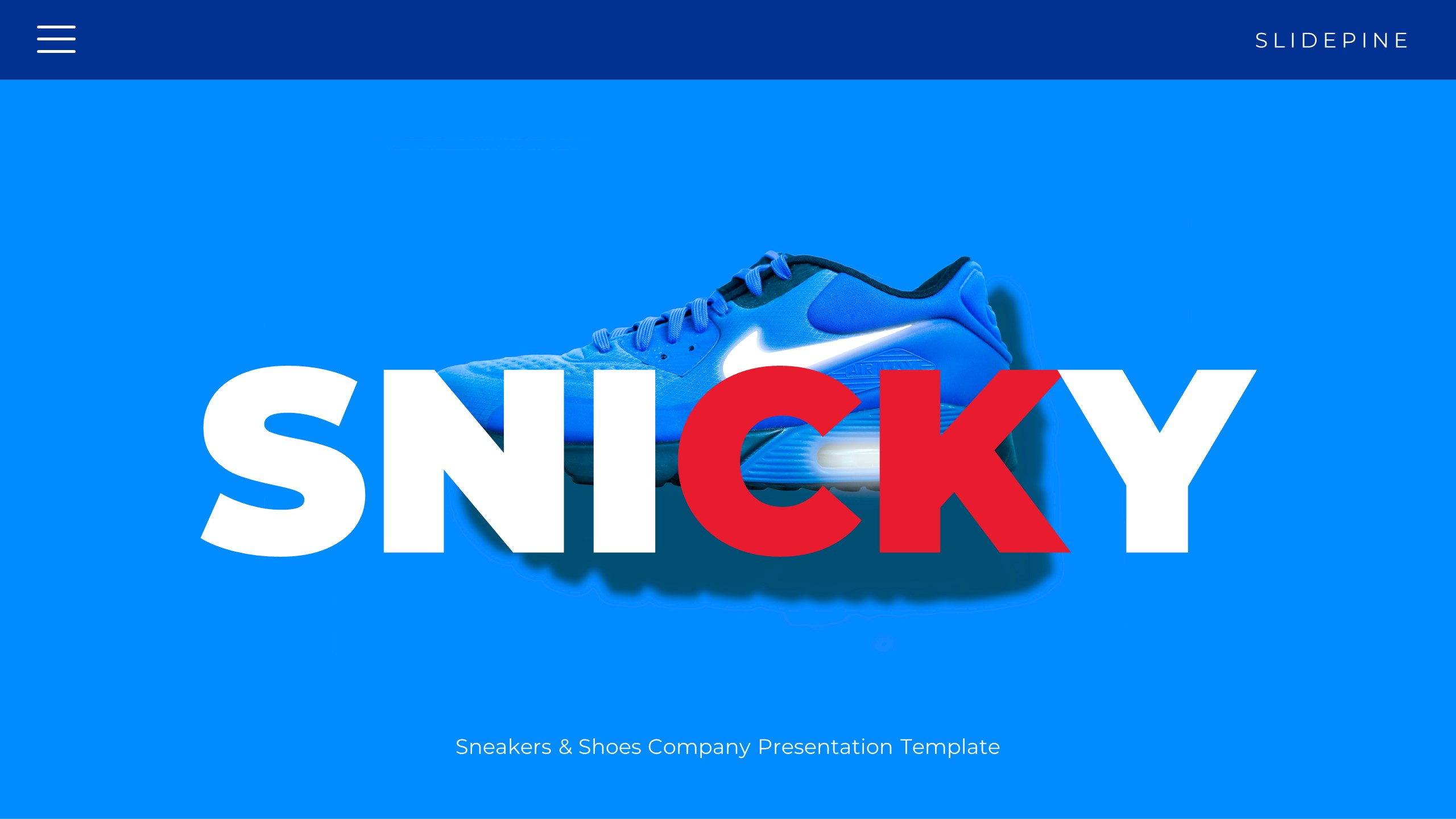 SNICKY - Shoes Factory & Sneakers Powerpoint Template by SlidePine