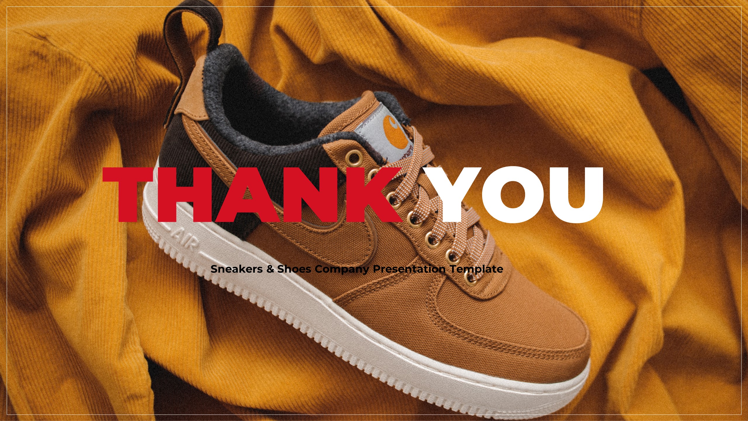 SNICKY - Shoes Factory & Sneakers Powerpoint Template, Presentation ...