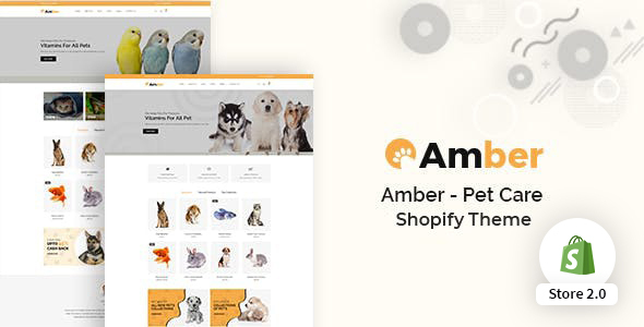 Amber - Pet Care Shopify Theme by Grand-Themes | ThemeForest