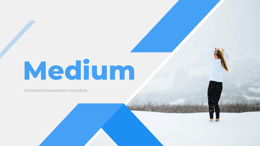 Medium – Pitchdeck PowerPoint Template, Presentation Templates ...