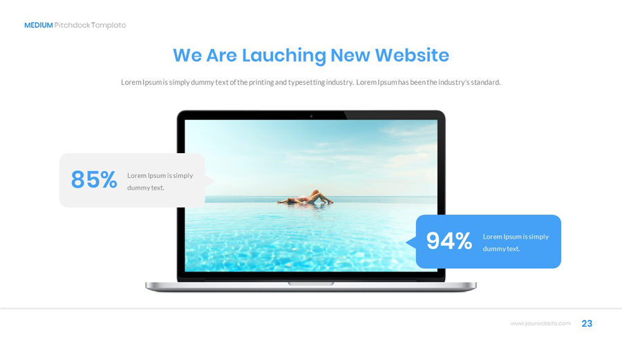 Medium – Pitchdeck Google Slides Template, Presentation Templates ...