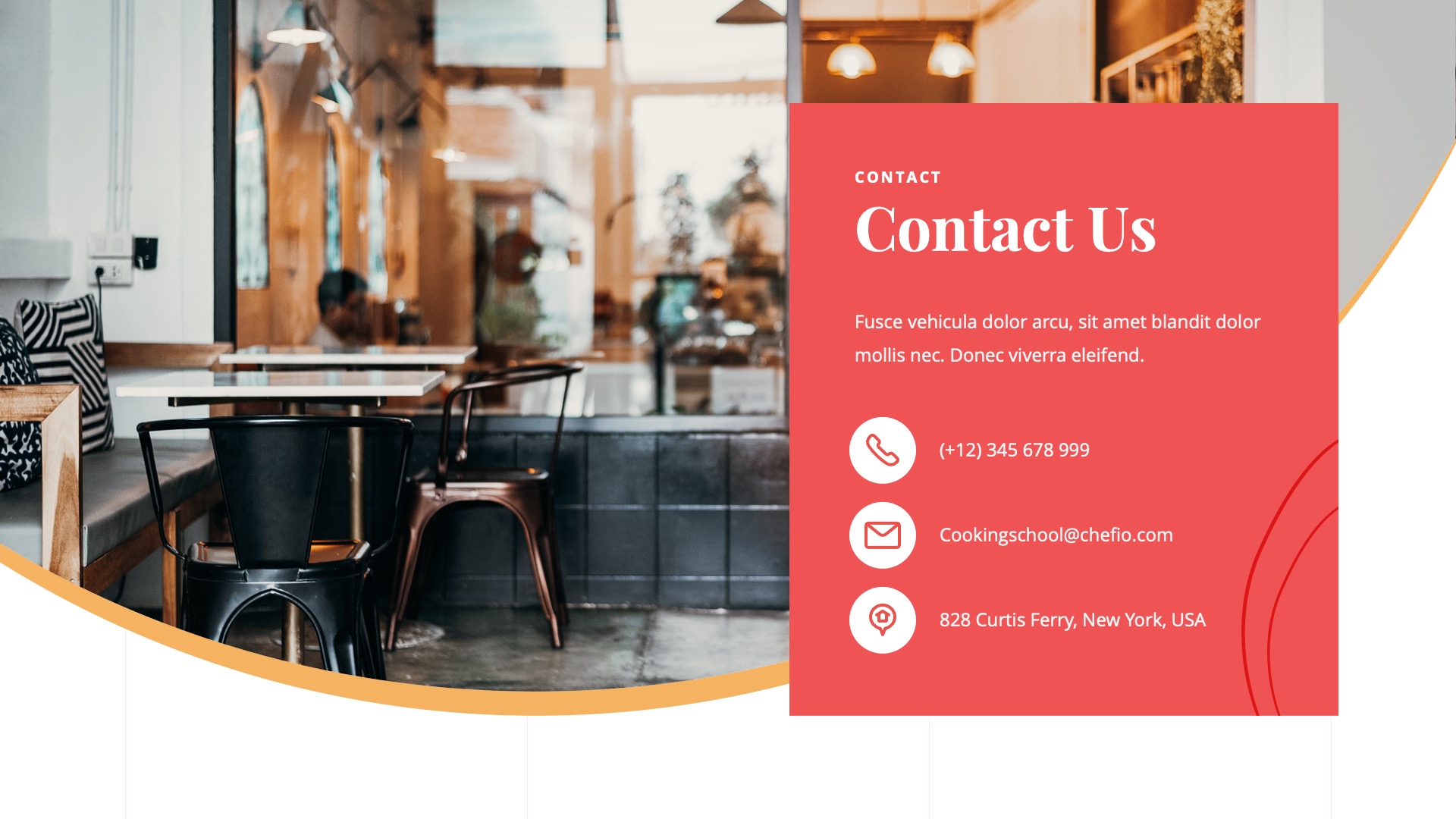 Chefio - Cooking School & Culinary Google Slides Template, Presentation ...