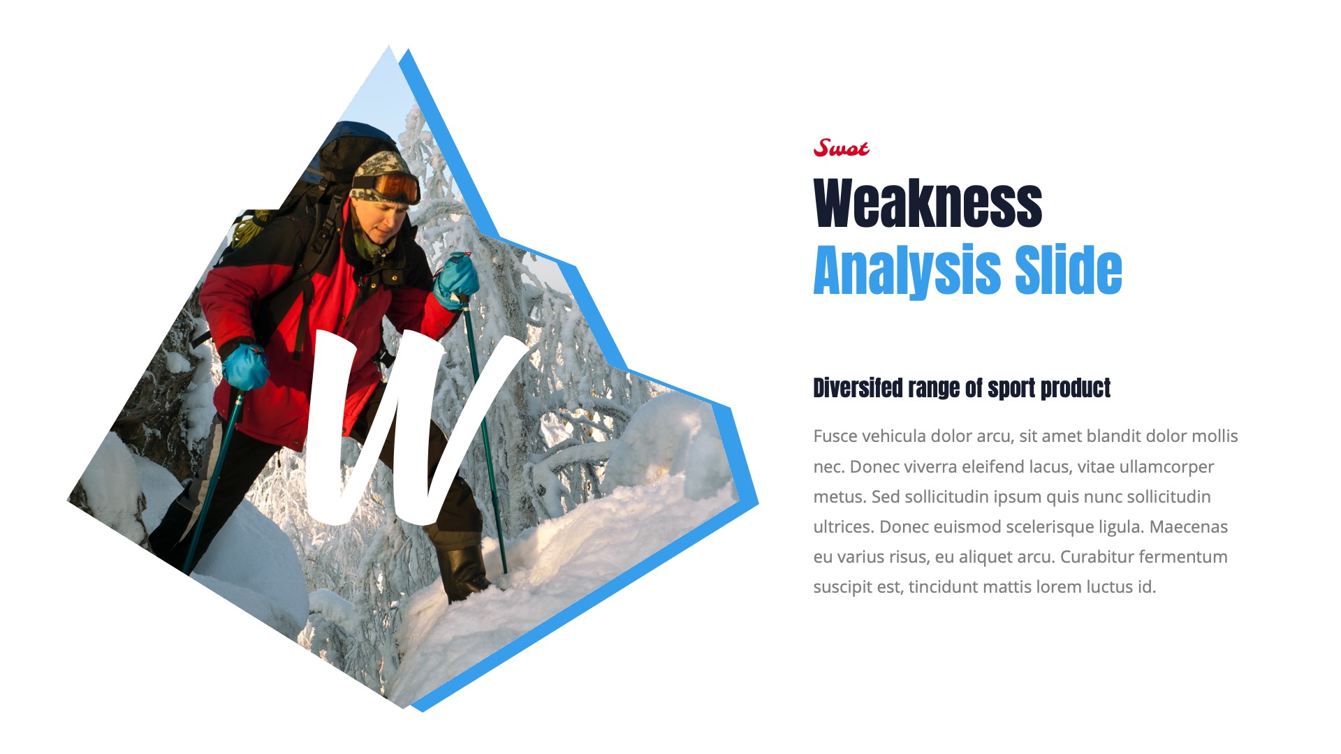 Escold - Winter Sport Google Slides Template, Presentation Templates