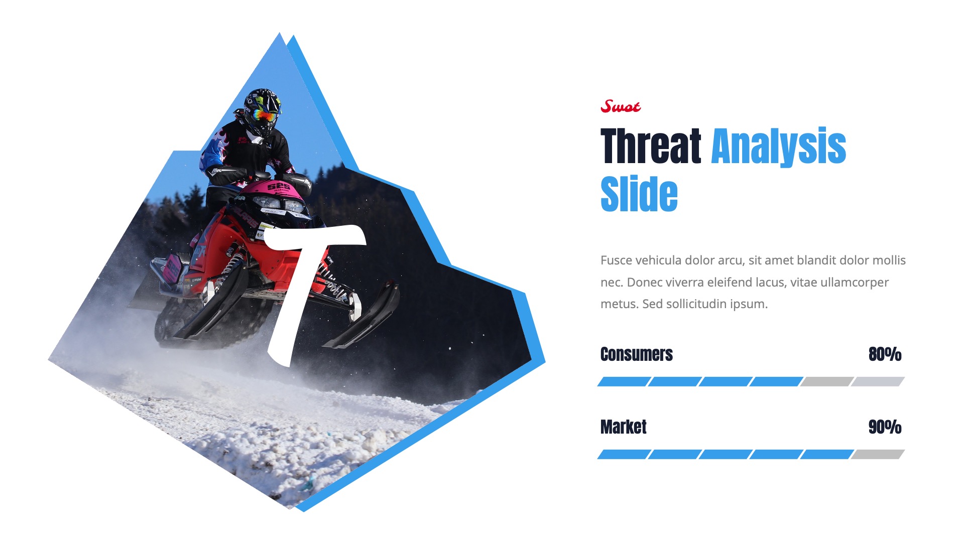 Escold - Winter Sport Google Slides Template, Presentation Templates
