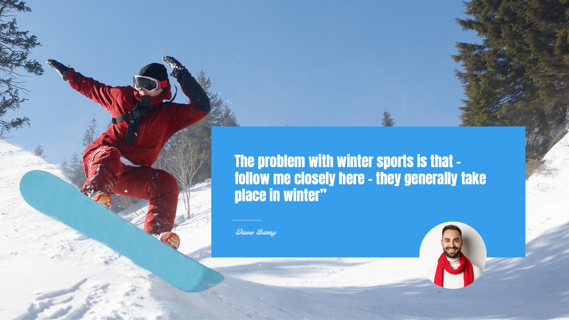 Escold - Winter Sport Google Slides Template, Presentation Templates