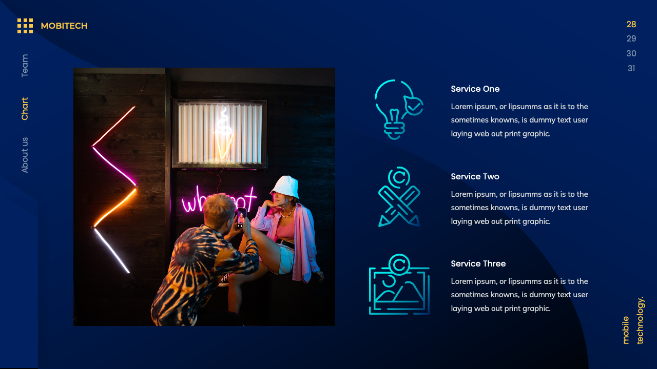 Mobitech - Mobile Proposal PowerPoint Template, Presentation Templates