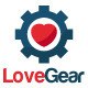 Love Gear Logo, Logo Templates | GraphicRiver
