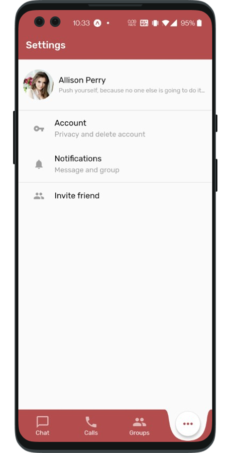 Chat & Group Chat App Template React Native | Whatsapp Clone React ...