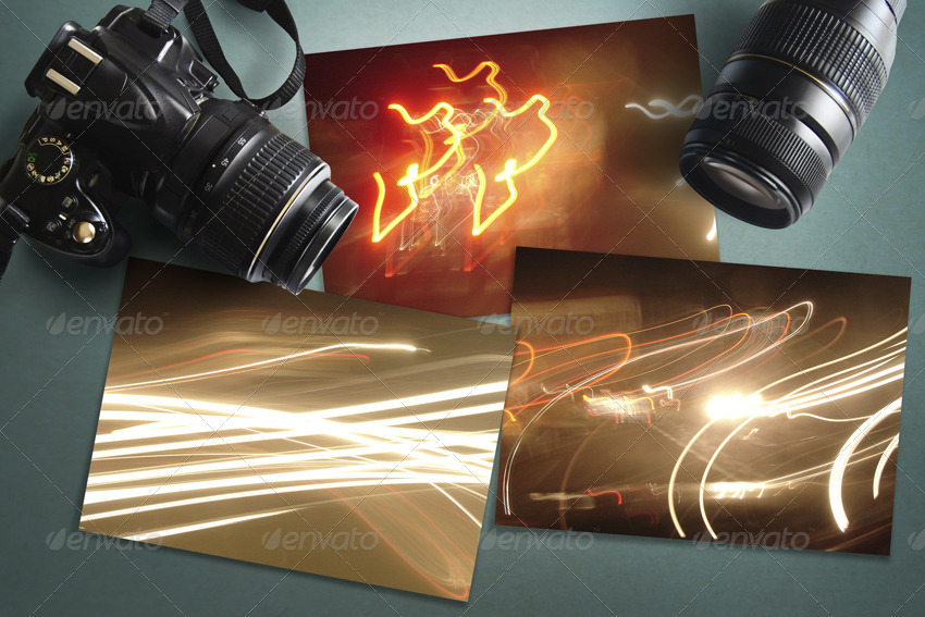 Camera Poster Mock-up Template, Graphics | GraphicRiver