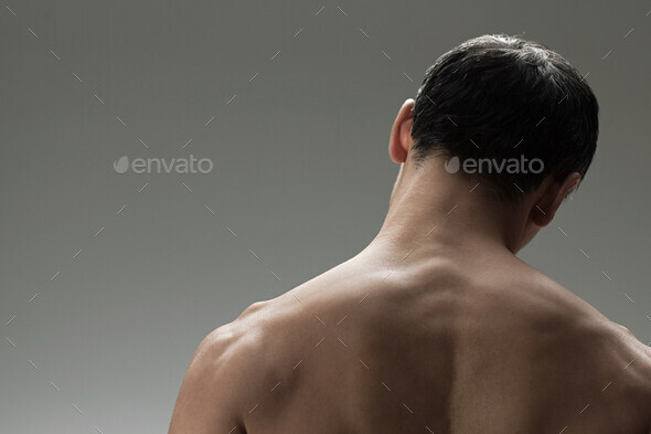 Muscular mature man, rear view Stock Photo by Image-Source | PhotoDune