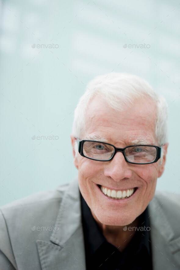 Older man smiling at viewer Stock Photo by Image-Source | PhotoDune