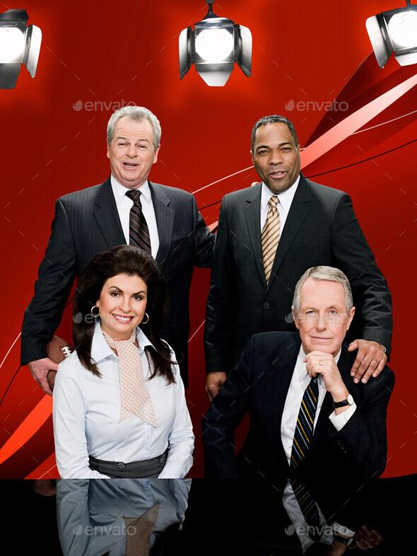 News presenters Stock Photo by Image-Source | PhotoDune