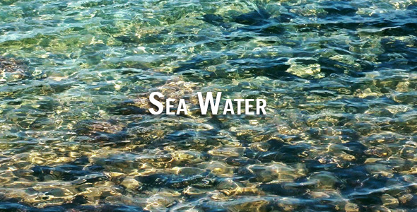 Sea Water, Stock Footage | VideoHive