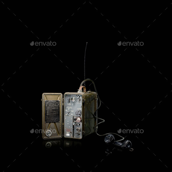 Military field radio Stock Photo by Image-Source | PhotoDune
